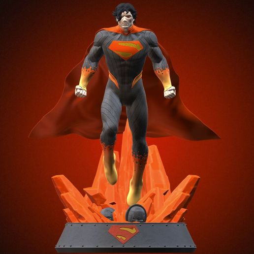 🦸‍♂️ Absolute Superman・Free 3D File for 3D printing・Cults