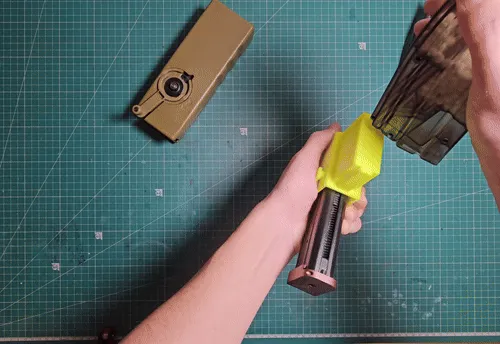 🔫 HI CAPA SPEED LOADER ADAPTER・ STL File for 3D printing・Cults