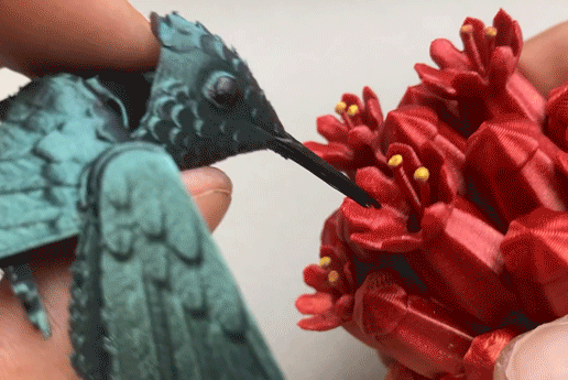 🐉 Hummingbird・ 3D File for 3D printing・Cults