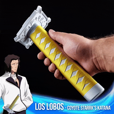 🗡️ Los Lobos - Coyote Starrk 's Katana - Bleach・ 3D File for 3D ...