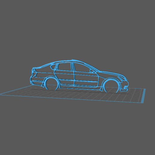 STL file Nissan - Fuga 2006 🖼️ ・3D printer design to download・Cults