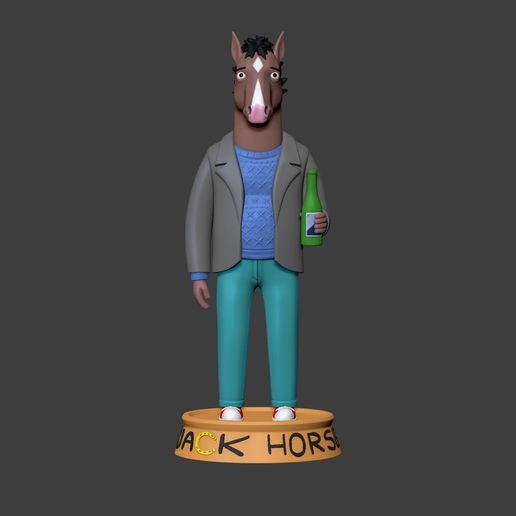 🐉 BoJack The Horseman・ 3D File for 3D printing・Cults