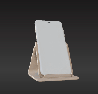 📱 Compact Smartphone Stand – Minimal Design for Easy Printing・ STL File ...