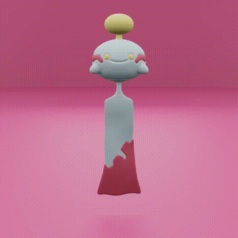 STL file Pokemon No. 358 Chimecho 🐉 ・3D print model to download・Cults
