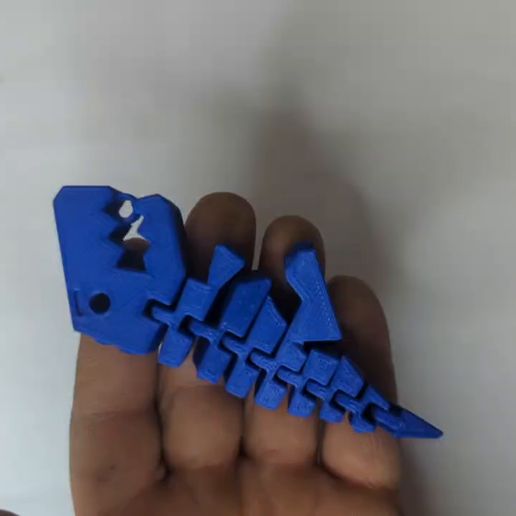 🦖 T-Rex Flex - Movable keychain toy for 3D printing (anti-stress, flex ...