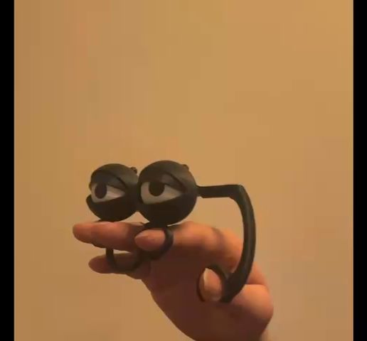 👀 Movable muppet eyes・ STL File for 3D printing・Cults