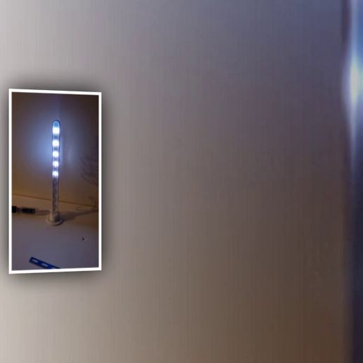 ☮️ Seed Pixels Peace Stake or Light Sticks・ STL File for 3D printing・Cults