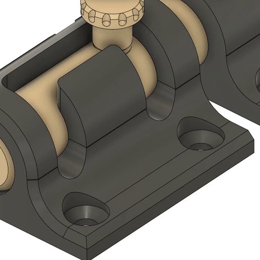 STL file 3D Printable Door Latch 🚪 ・3D print model to download・Cults