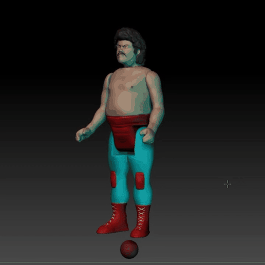 Fichier OBJ nacho libre kenner action figure 3,75 👾 ・Modèle imprimable ...