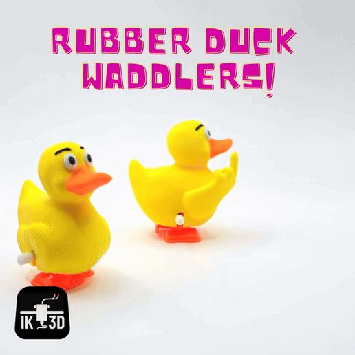 🖕 Waddlers - Rubber Ducks Middle Finger and Plain / 3MF Included / No ...