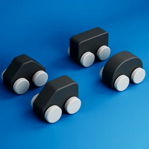 🚗 Chunky Toy Car Collection | The Little Mechanic Set・ 3D File for 3D ...