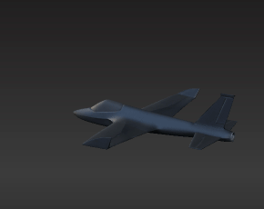 🥷 Ghostcrow 50mm EDF RC Jet - FPV Capable Stealth Glider・ STL File for ...