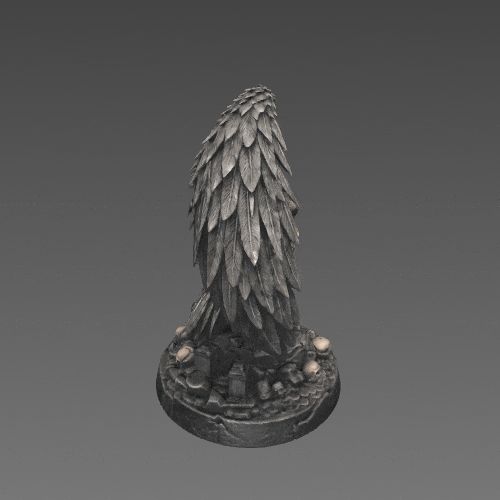 👼 Dark Angel of Judgment・ STL File for 3D printing・Cults