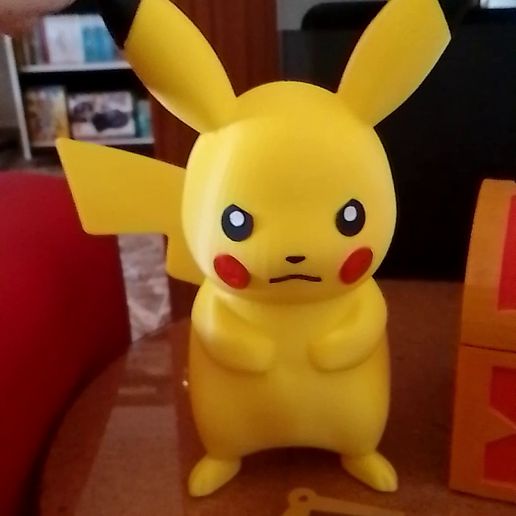 🔦 Pikachu Lamp Charging Energy - Pokémon 3D Figure・ 3D File for 3D ...