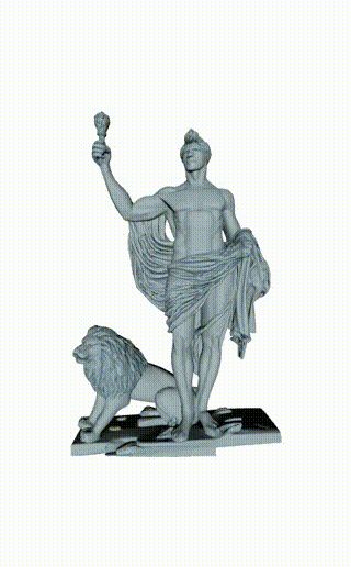 🖨️ GMA Statue Stl Glb for 3D Printer・Archivo STL para Impresión 3D・Cults