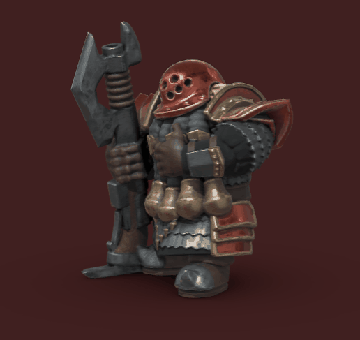 🥵 Red Hot Dwarf Axe Rifles・ STL File for 3D printing・Cults