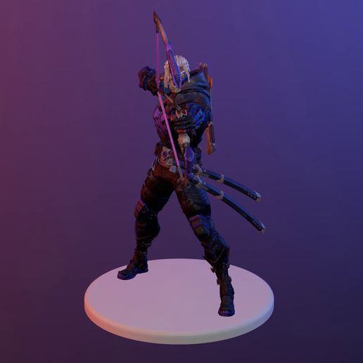 🎲 Hawkeye - Marvel Rivals・ STL File for 3D printing・Cults