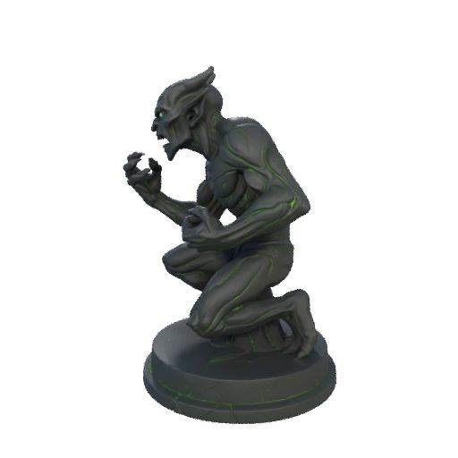 👾 Envy – Seven Deadly Sins Dark Statue・ STL File for 3D printing・Cults
