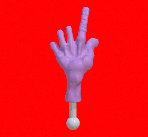 💪 Hanson Strong Hand・ STL File for 3D printing・Cults