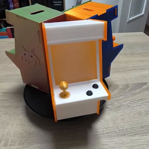Free STL file PIGGY BANK ARCADE MACHINE - GAMER 🏦 ・3D printable model ...