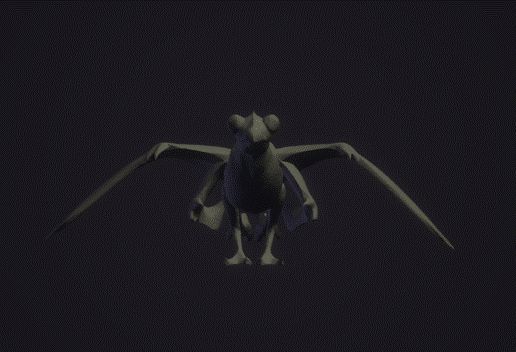 🦎 Flying Lizard・ STL File for 3D printing・Cults