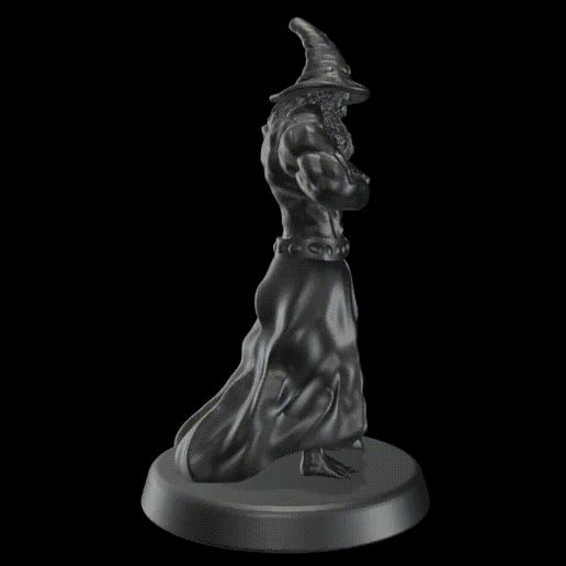 🎩 Muscle Wizard - V2 - DnD - By STF-CSC・ STL File for 3D printing・Cults