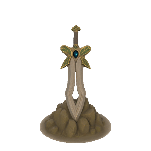 🦋 Butterfly Sword Dota 2 – Stylized Fantasy Weapon | 3D Printable Prop ...