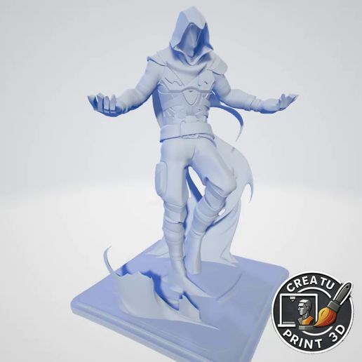 👾 Omen - Valorant Inspired 3D Printable Model / Omen - Valorant Inspired 3D Printable Model ...