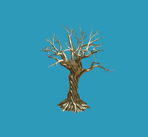 🌳 Tree 05・ STL File for 3D printing・Cults
