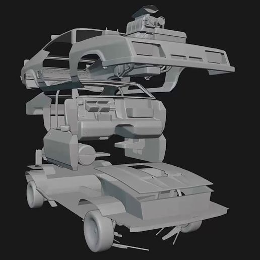 🚙 1973 Ford Falcon 3D Model For Print - STL File - 3D Printing Car・ STL ...