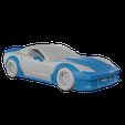 STL file CORVETTE C6 PANDEM 🚙 ・3D print design to download・Cults