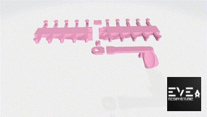 🖼️ Multi-Miniature Spray Painter Stick - a printable painting handle ...