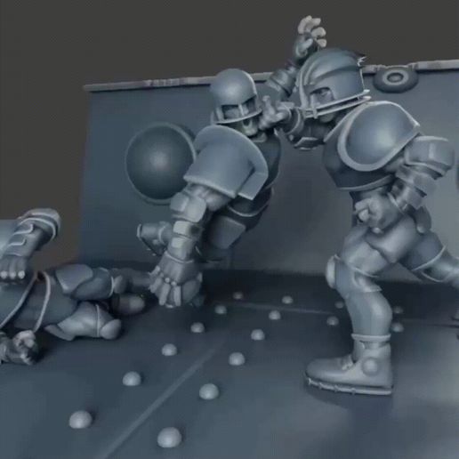 🎮 Steelball ( FANART SPEEDBALL 2 )・Free STL File for 3D printing・Cults