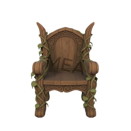 🪵 Wooden Elf Chair・ STL File for 3D printing・Cults