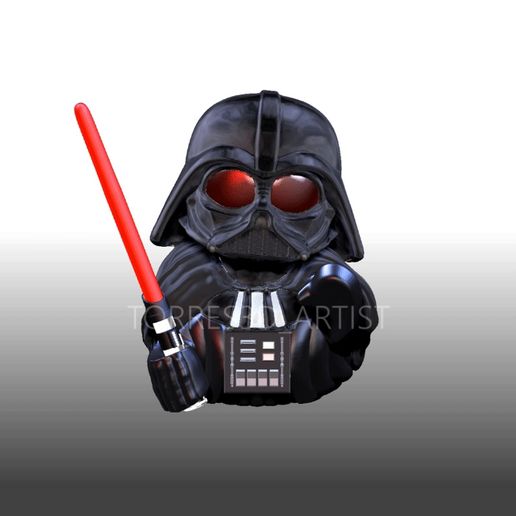 🦆 Rubber Duck Darth Vader - Star Wars Rubber Duck Toy・ STL File for 3D ...