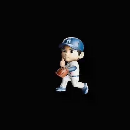 ⚾ Baseball GOAT Shohei Ohtani STL & GLB・ 3D File for 3D printing・Cults