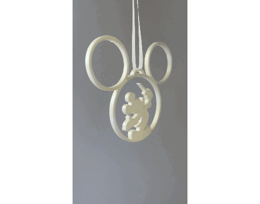 🎵 Disney Music Themed Christmas Holiday Ornament・ STL File for 3D ...