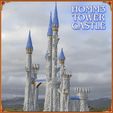 🏰 HoMM3: Tower Castle + Lookout Tower・ OBJ File for 3D printing・Cults