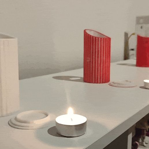 candle projector