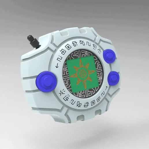 🐉 Digivice – Digimon Adventure Tri (1999)・ STL File for 3D printing・Cults