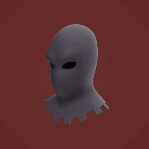 🥷 Executioner Mask・ STL File for 3D printing・Cults