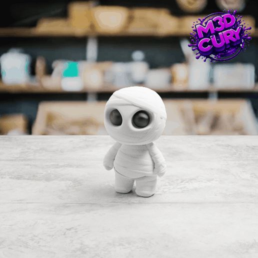 👻 Cute Mummy / Halloween Edition・ STL File for 3D printing・Cults