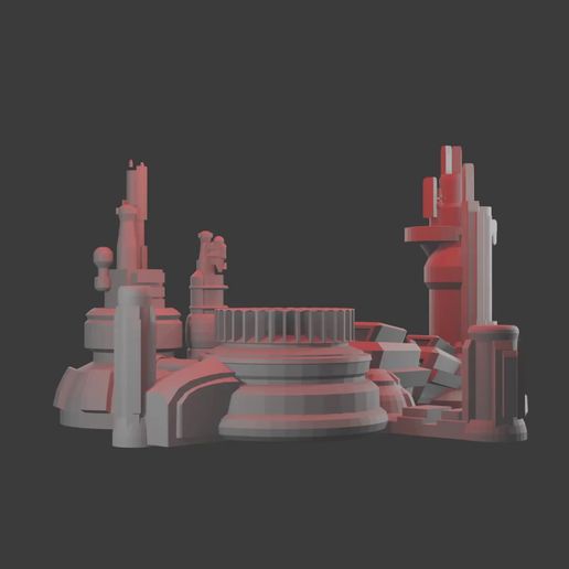 👾 StarCraft - Terran Armory・Free STL File for 3D printing・Cults
