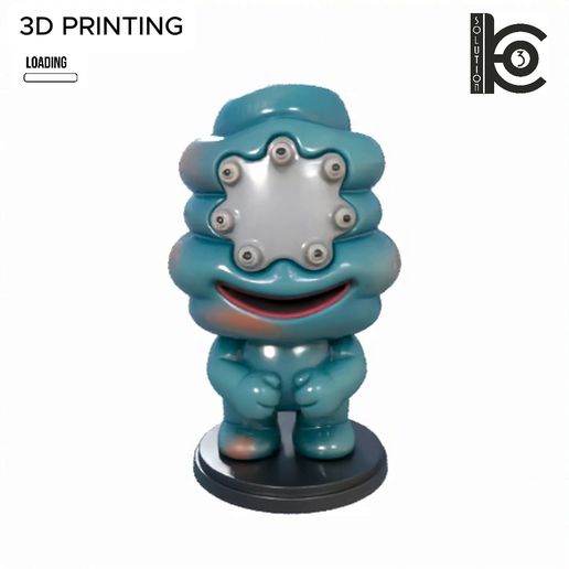 ⚙️ Smiler Gear - 3D Printable Surreal Donut Bot・ STL File for 3D ...
