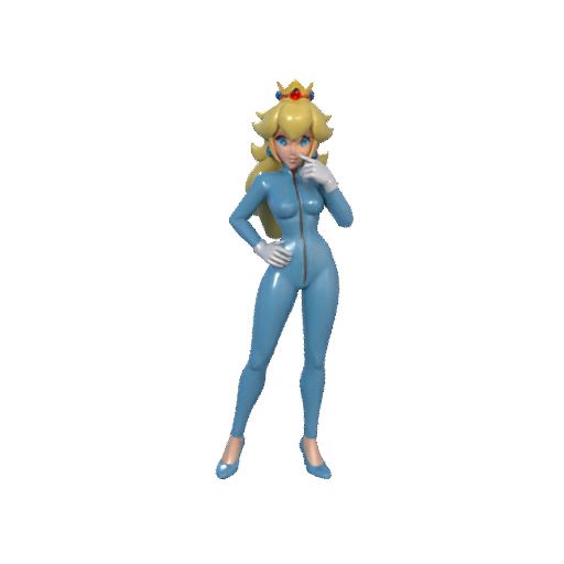 👸 Princess Peach Zero Suit・ STL File for 3D printing・Cults