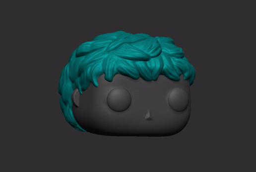 Archivo STL FUNKO HAIR - CABELLO 20 💇 ・Design para impresora 3D para ...