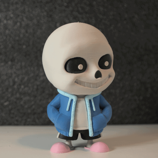 💀 Sans the Skeleton: Undertale's chibi skeleton in multiple colors ...