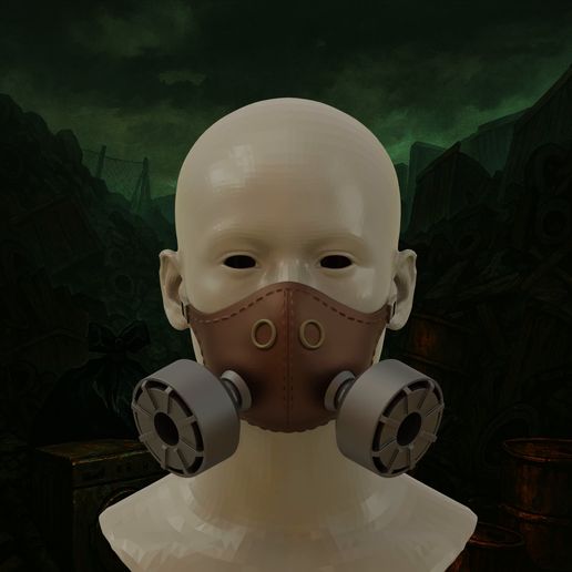 🎭 Gachiakuta | Momoa / Zodyl Typhon GasMask/Rebreather・ STL File for 3D ...