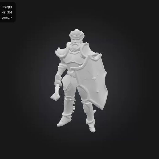 🦸 Tibia Royal Outfit Character Figurine | STL Digital Download for 3D ...