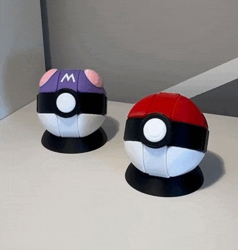 🐉 Rubik's Cube 3x3 (POKEBALLS)・ 3D File for 3D printing・Cults